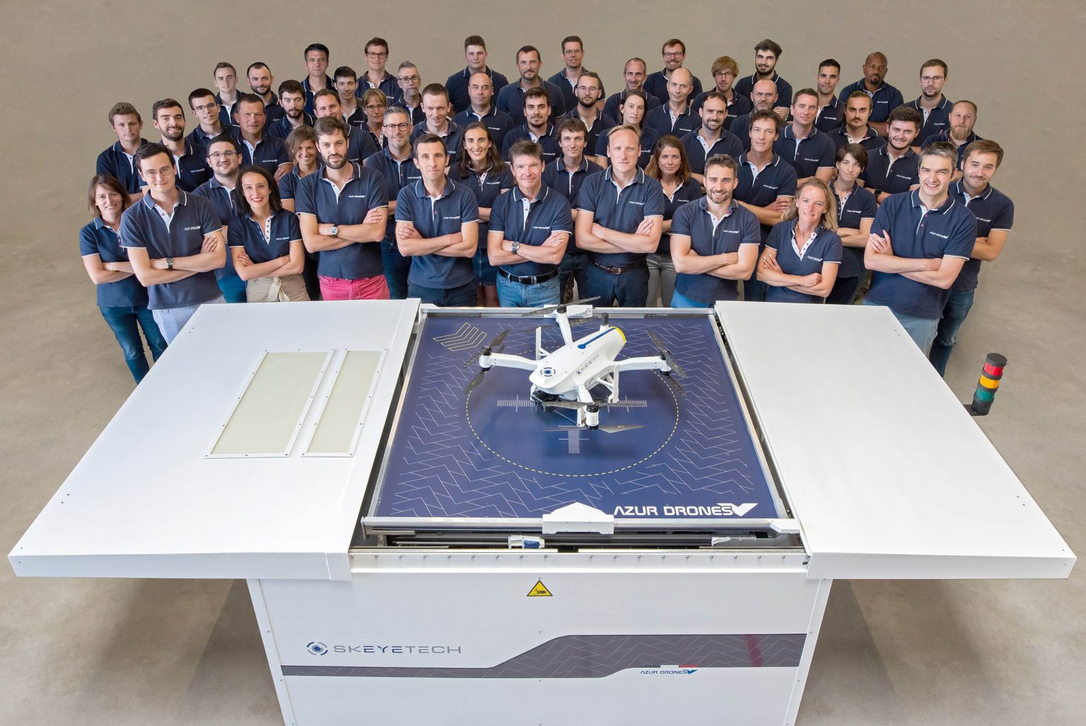 Azur Drones - Automated aerial surveillance