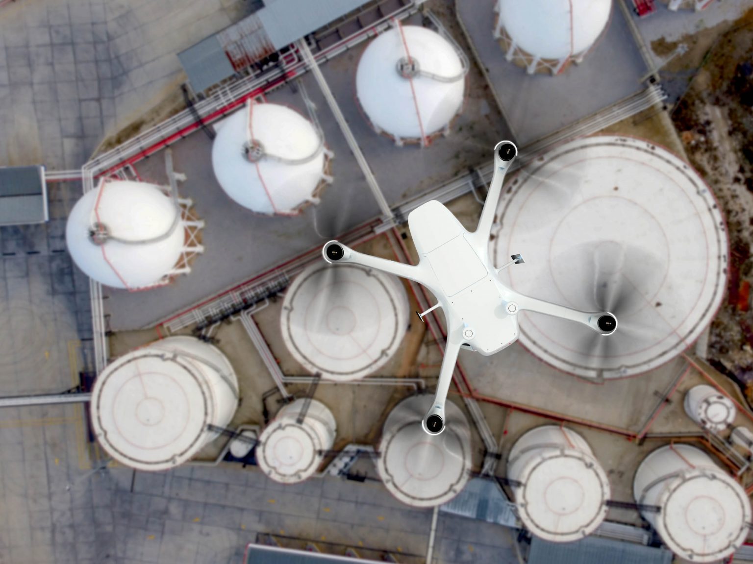 Gas monitoring - Azur Drones