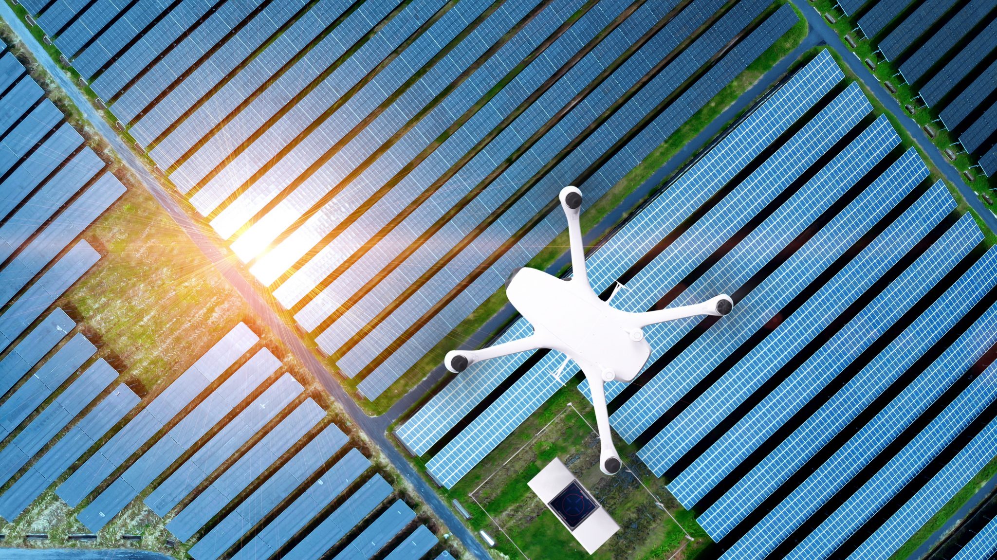 Solar energy - Azur Drones